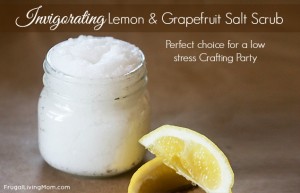 Recipe for Citrus Salt Scrub | Frugal Living Mom