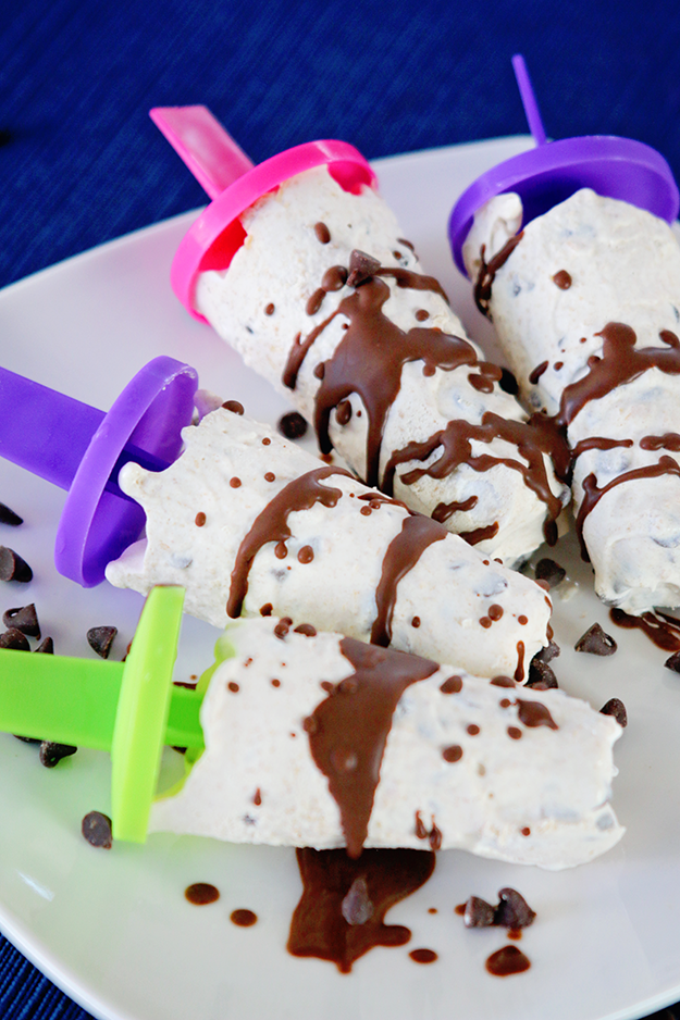 Creamy Chocolate Peanut Butter Pops | Frugal Living Mom